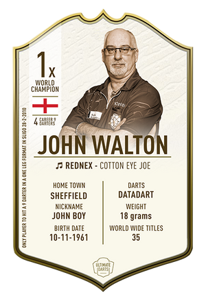 Die offiziellen Ultimate Darts Pro Player Cards