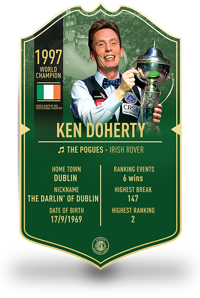 Ken Doherty Ultimate Snooker Card